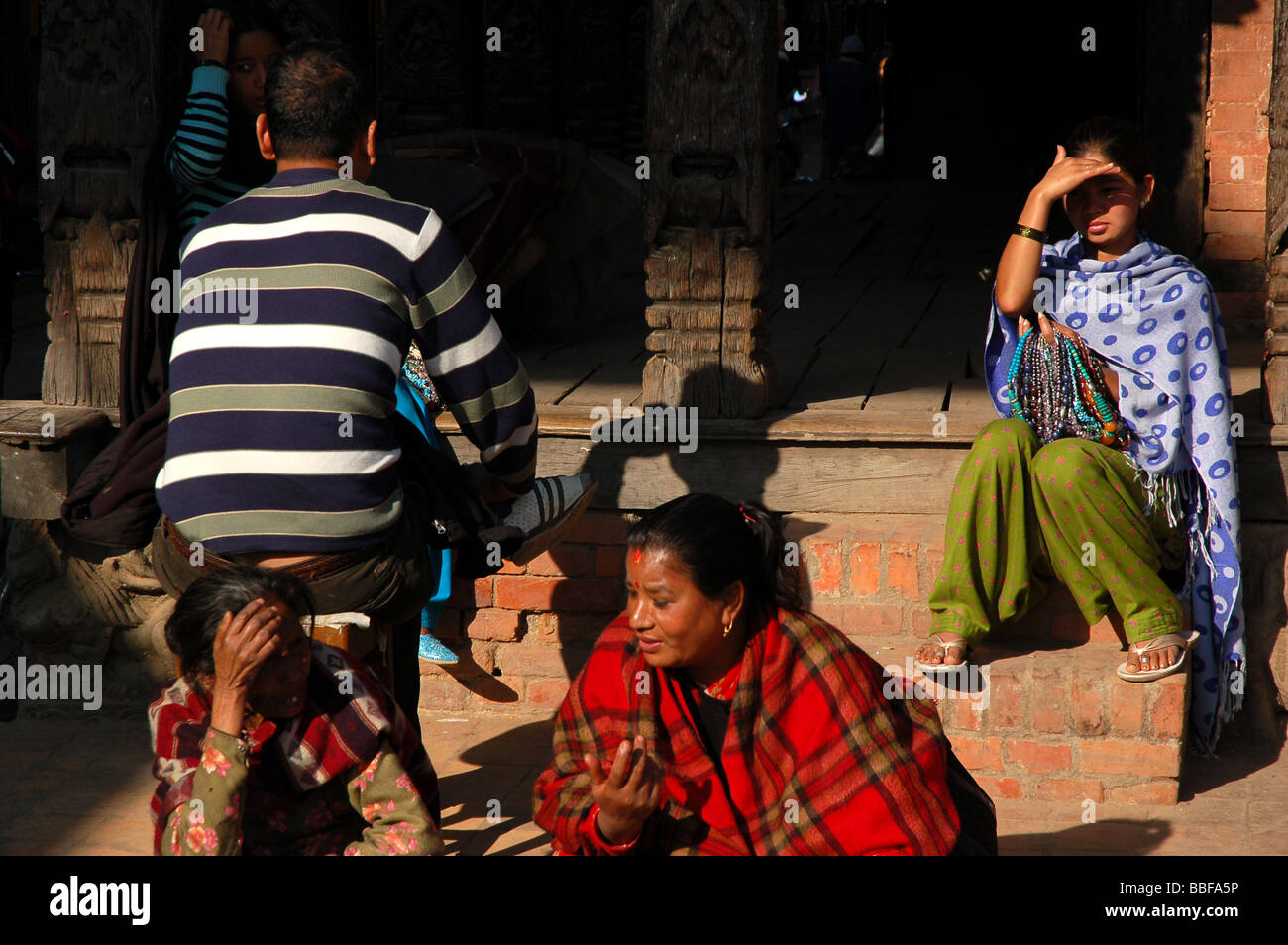 Nepalese people in Kathmandu, NEPAL Stock Photo - Alamy