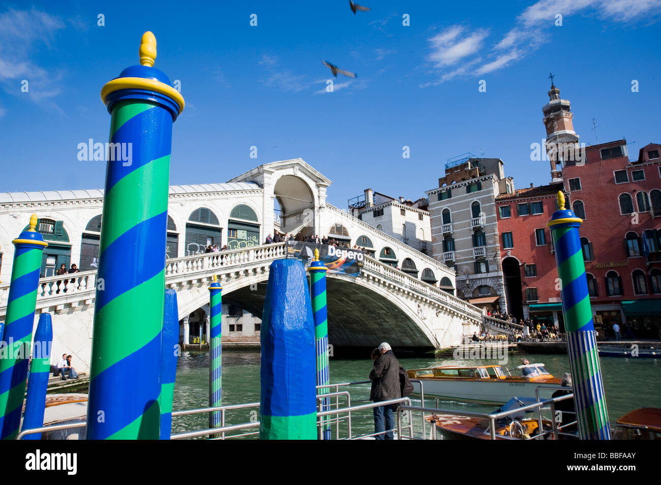 Venice, Rialto bridge, Ponte de Rialto Stock Photo - Alamy