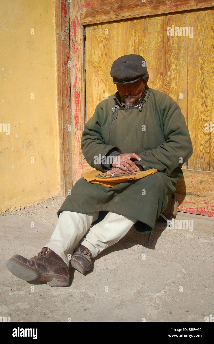 Portrait mongolian man in ulaan hi-res stock photography and images - Alamy