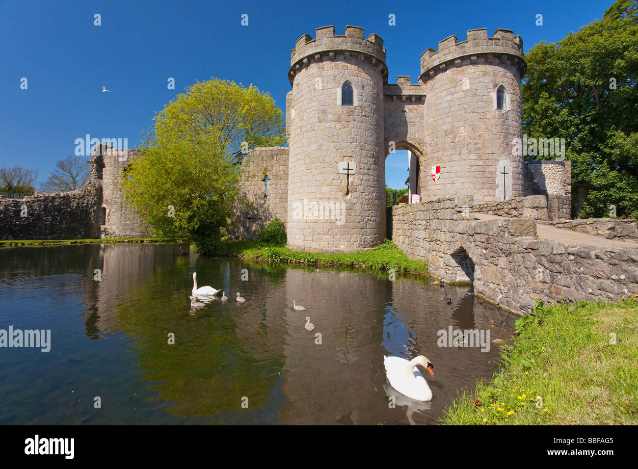 Whittington castle shropshire hi-res stock photography and images - Alamy