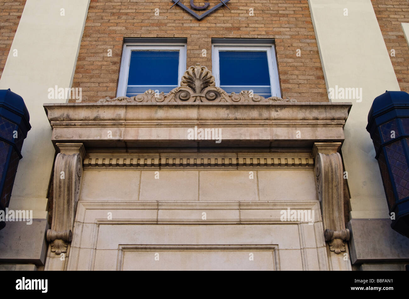 Temple masonic entrance hi-res stock photography and images - Alamy