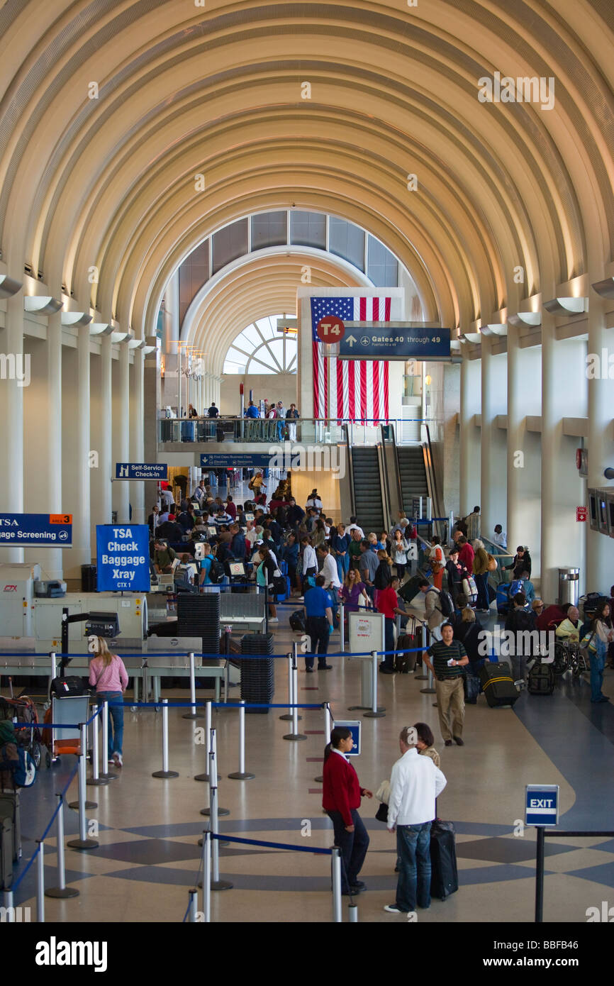 Lax airport inside hi-res stock photography and images - Alamy