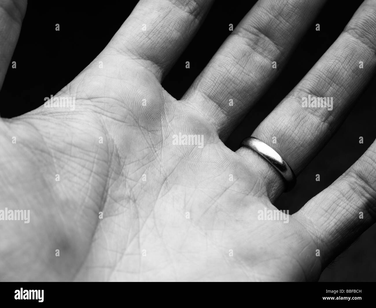 Human hand lines palm reading hi-res stock photography and images - Alamy