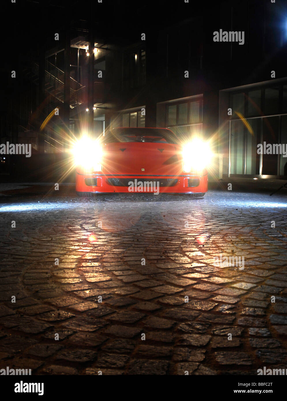 Red ferrari f40 italian car hi-res stock photography and images - Alamy