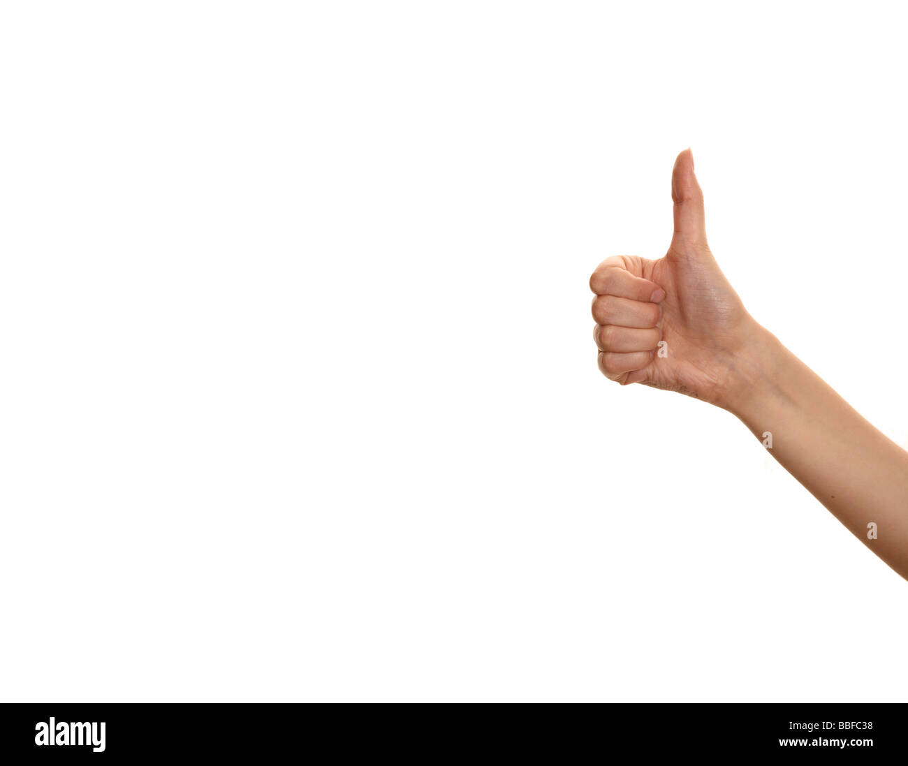 Hand thumbs up hi-res stock photography and images - Alamy