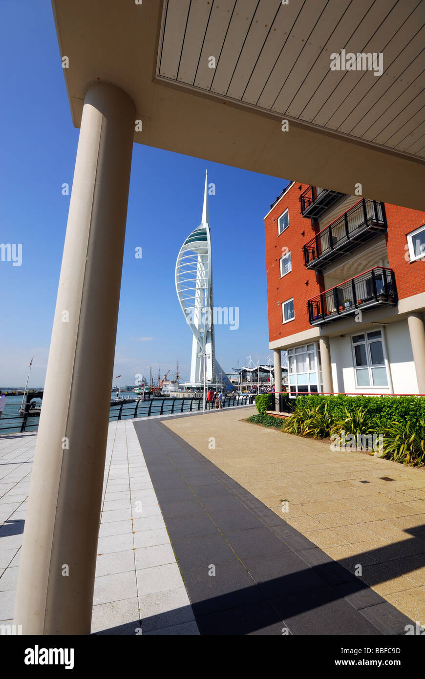 Spinnaker Tower Portsmouth harbour Stock Photo - Alamy