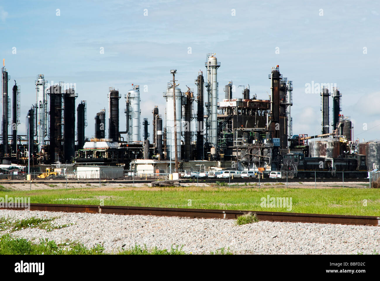 a refinery for producing chemical products Stock Photo - Alamy