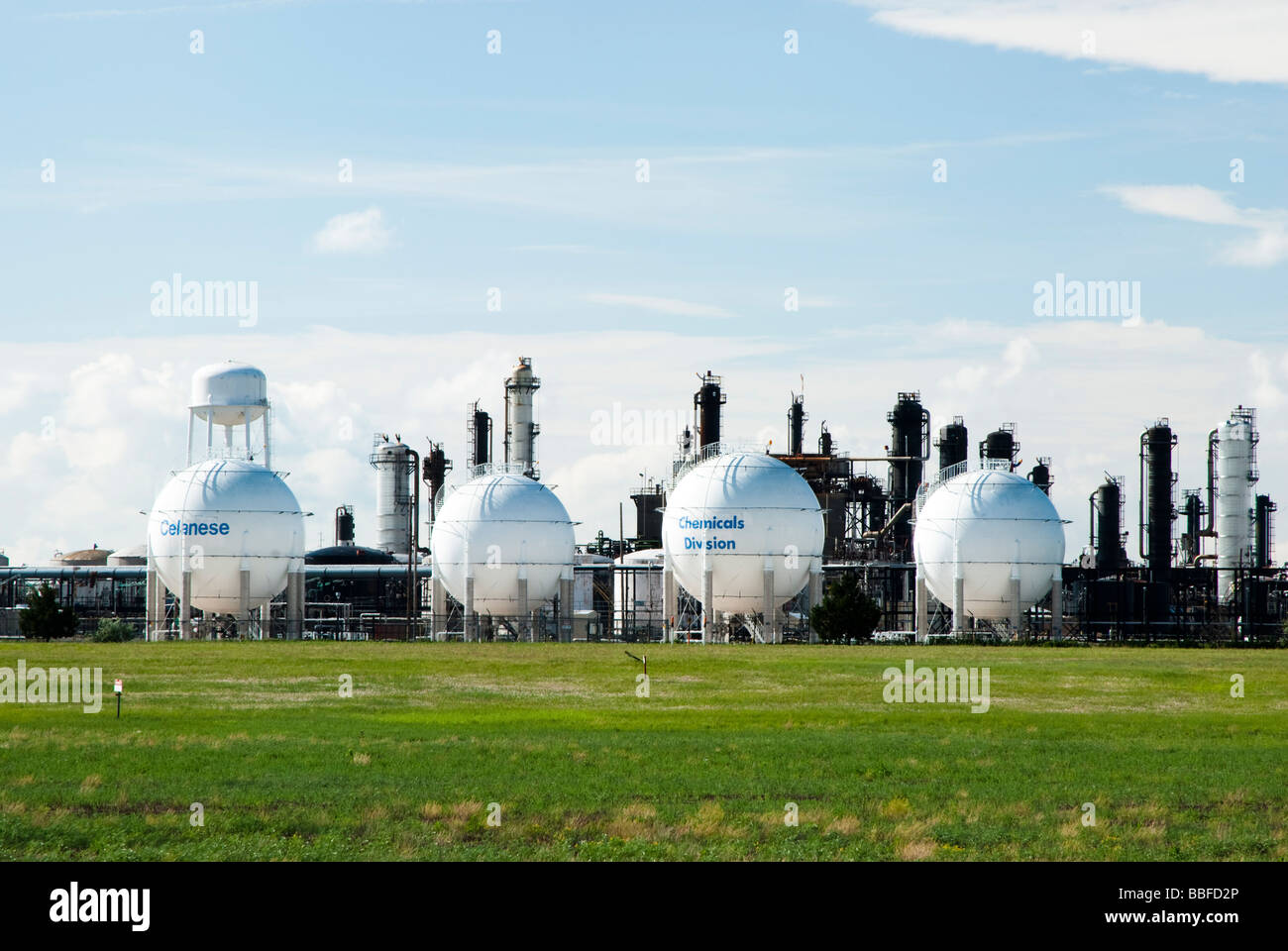 a refinery for producing chemical products Stock Photo - Alamy