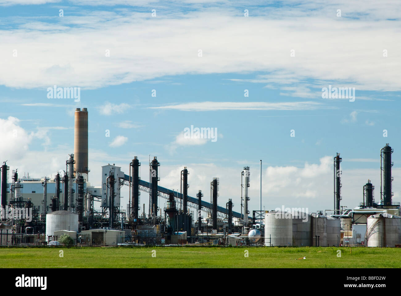 a refinery for producing chemical products Stock Photo - Alamy
