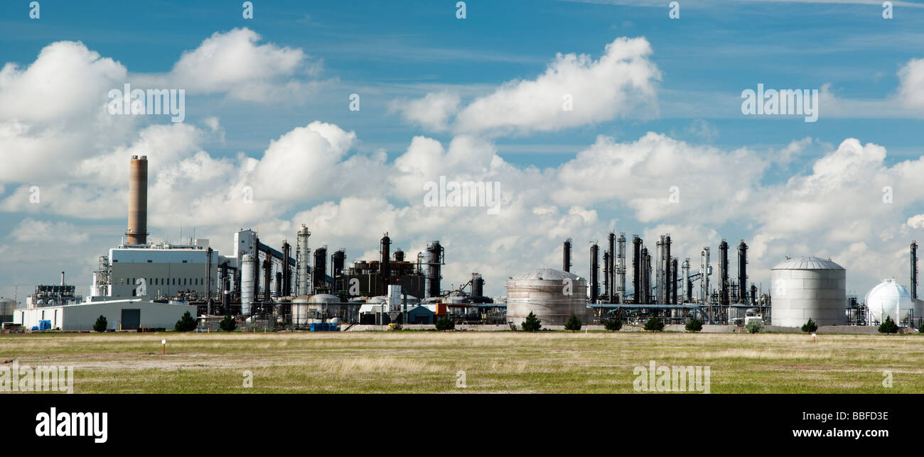 a refinery for producing chemical products Stock Photo - Alamy