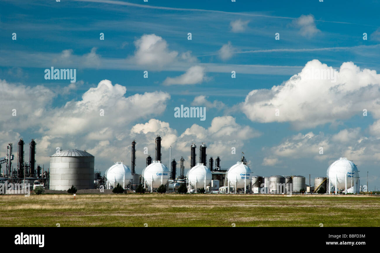 a refinery for producing chemical products Stock Photo - Alamy