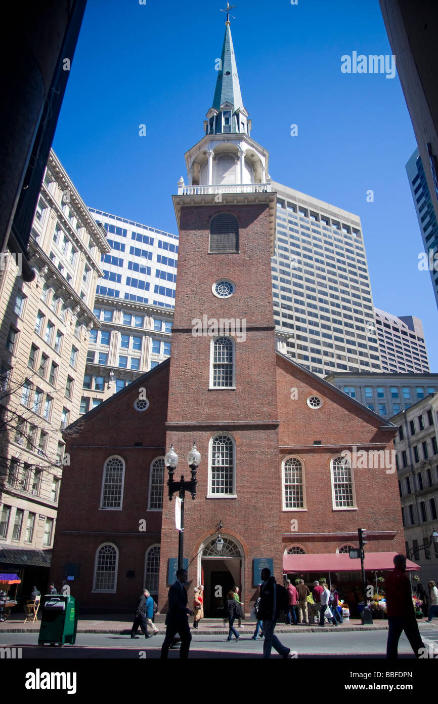 Old South Meeting House in Boston Massachusetts Stock Photo - Alamy