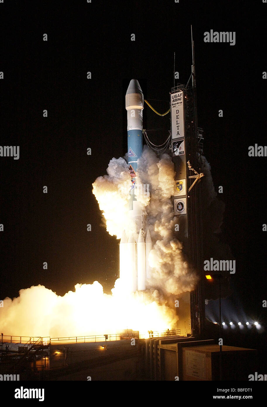 Launch of NASA Messenger Space Vehicle Stock Photo - Alamy