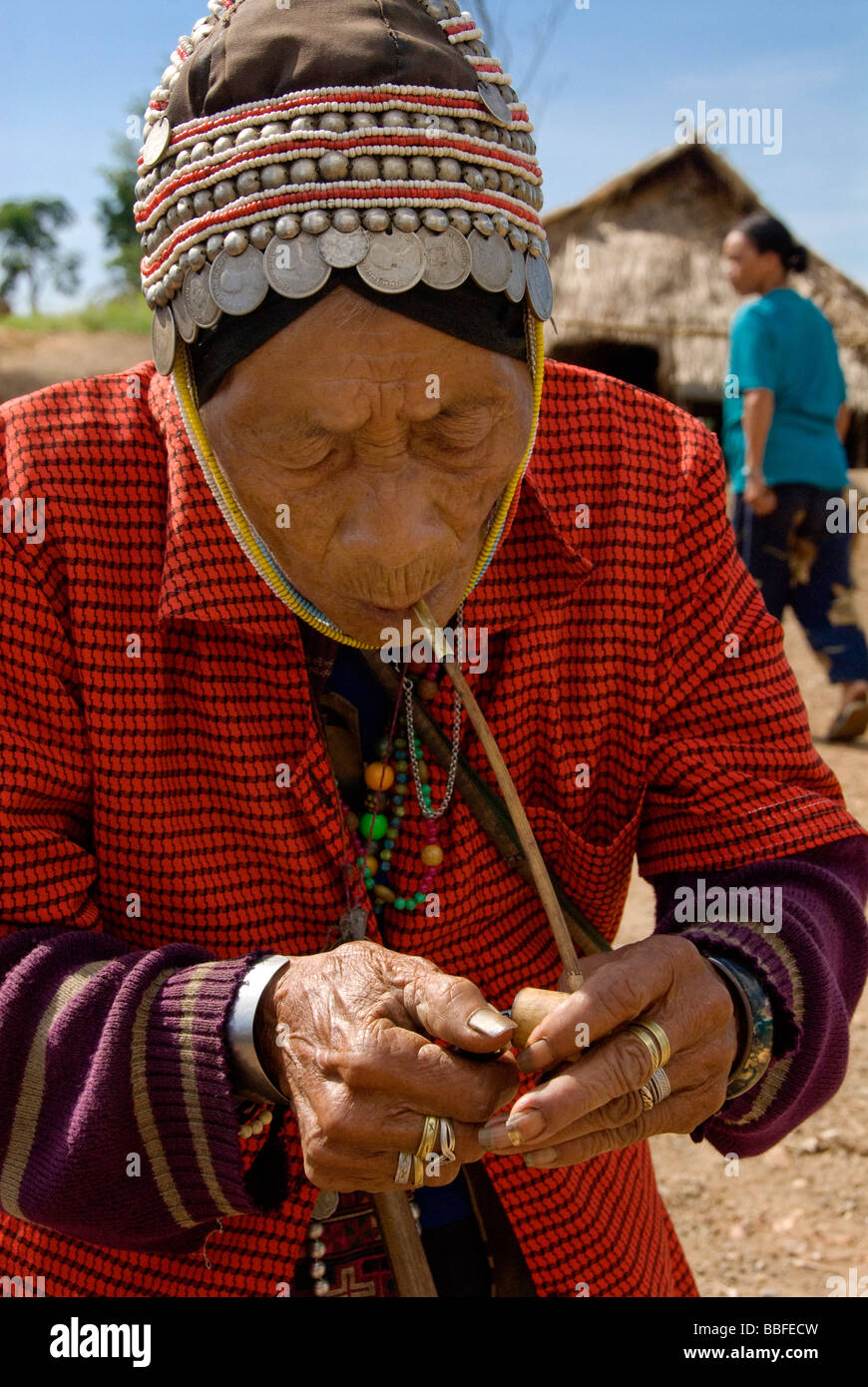 Thailand Woman Smoking Asia High Resolution Stock Photography and ...