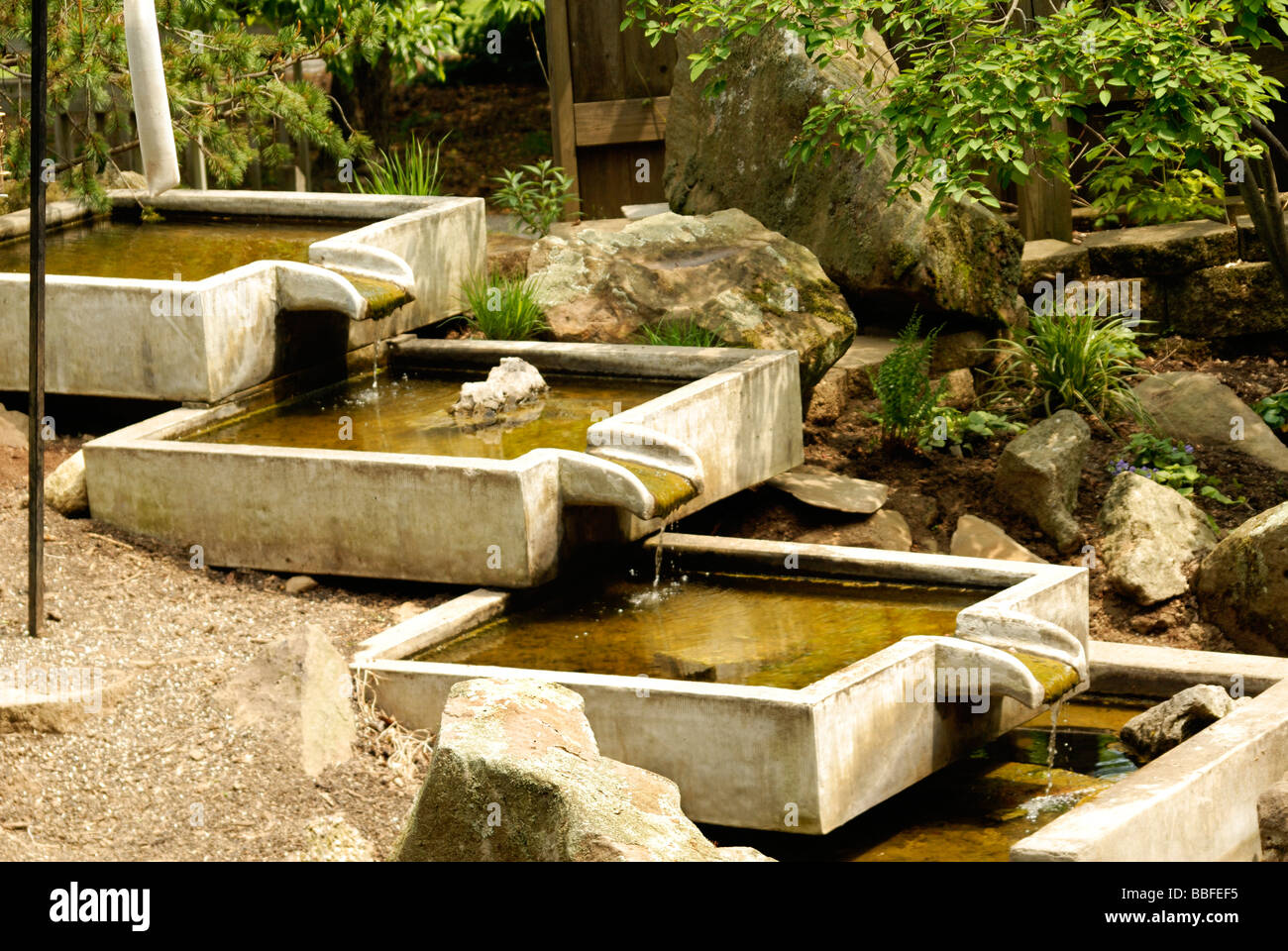 Man made waterfalls hi-res stock photography and images - Alamy