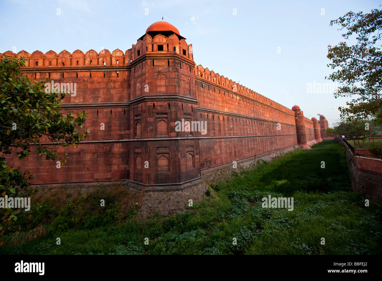 The Red Fort in Delhi India Stock Photo - Alamy