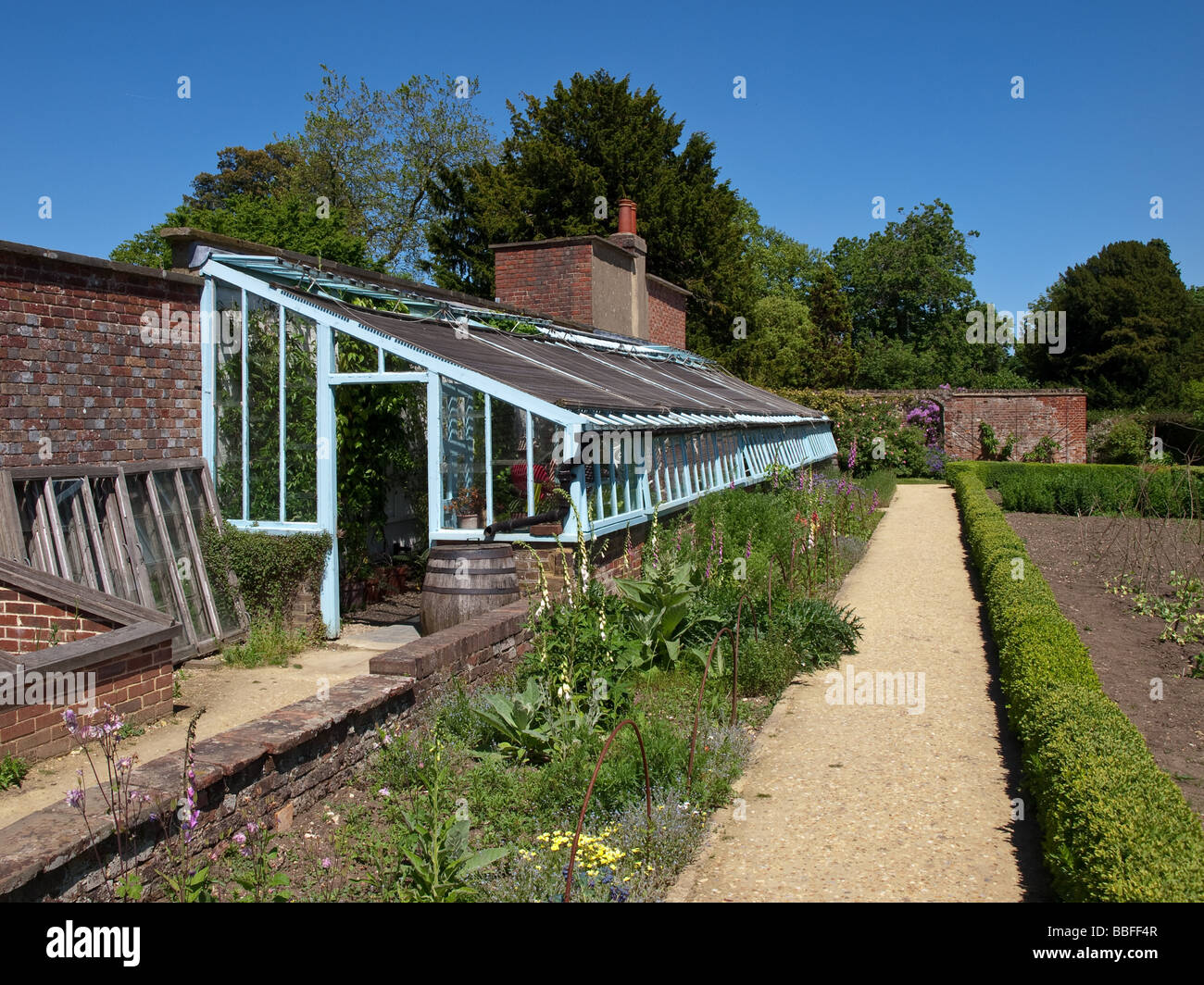 Charles Darwins greenhouse at Down House, Downe, Kent, UK Stock Photo ...