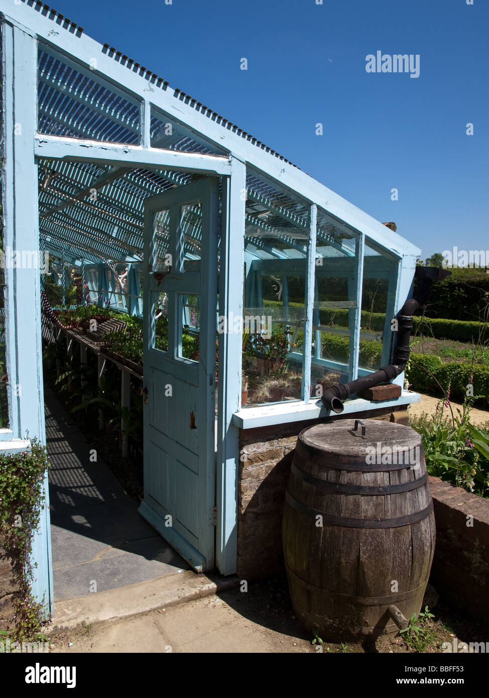 Charles Darwins greenhouse at Down House, Downe, Kent, UK Stock Photo ...