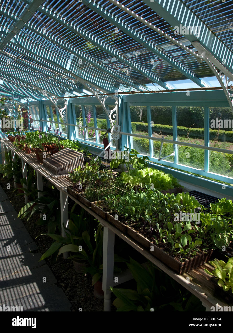 Charles Darwins greenhouse at Down House, Downe, Kent, UK Stock Photo ...