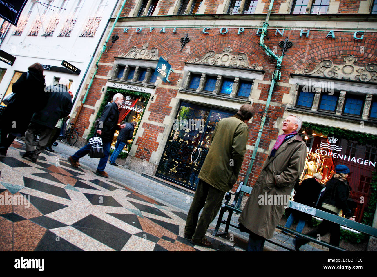 Stroget shopping street, Copenhagen Stock Photo - Alamy