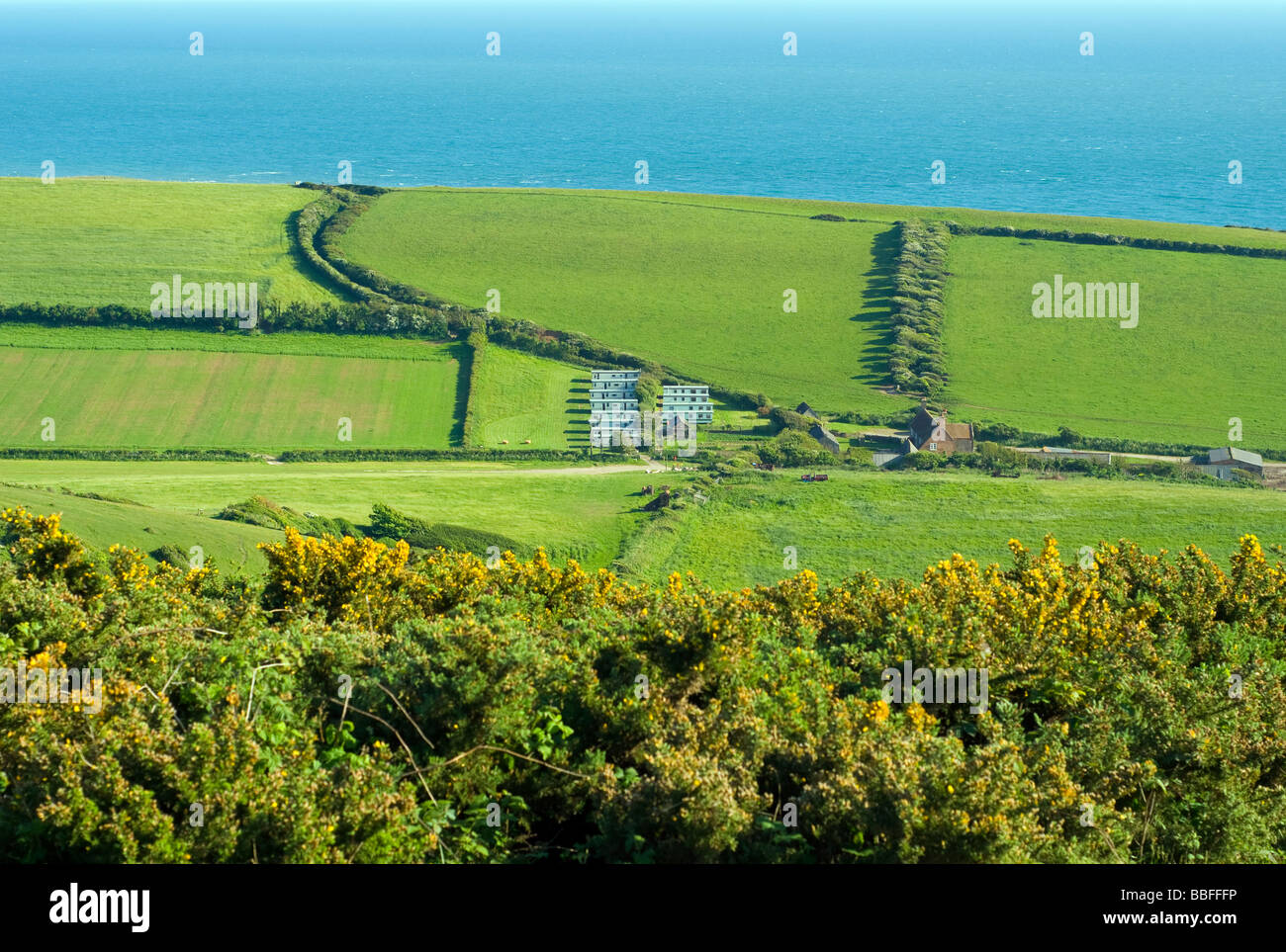 Coastline Nr Brook Viewed from The Tennyson Trail, Isle of Wight ...