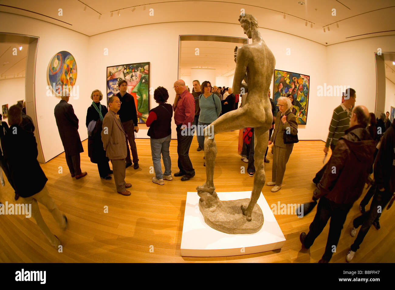 MOMA Museum of Modern Art interior midtown Manhattan New York City NY ...