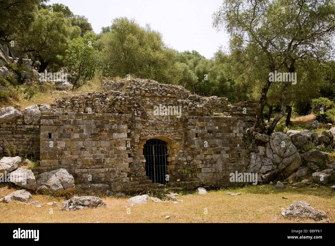 Mausoleum of the Roman City of Ocuri in the White Village of Ubrique ...