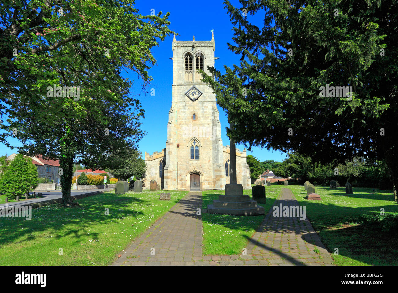 St Mary's Church Sprotbrough Doncaster South Yorkshire England UK Stock ...