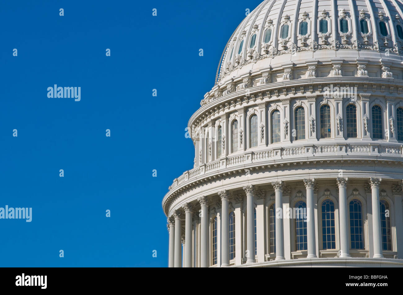 United States Capitol Building with Beautiful Blue Sky Stock Photo - Alamy