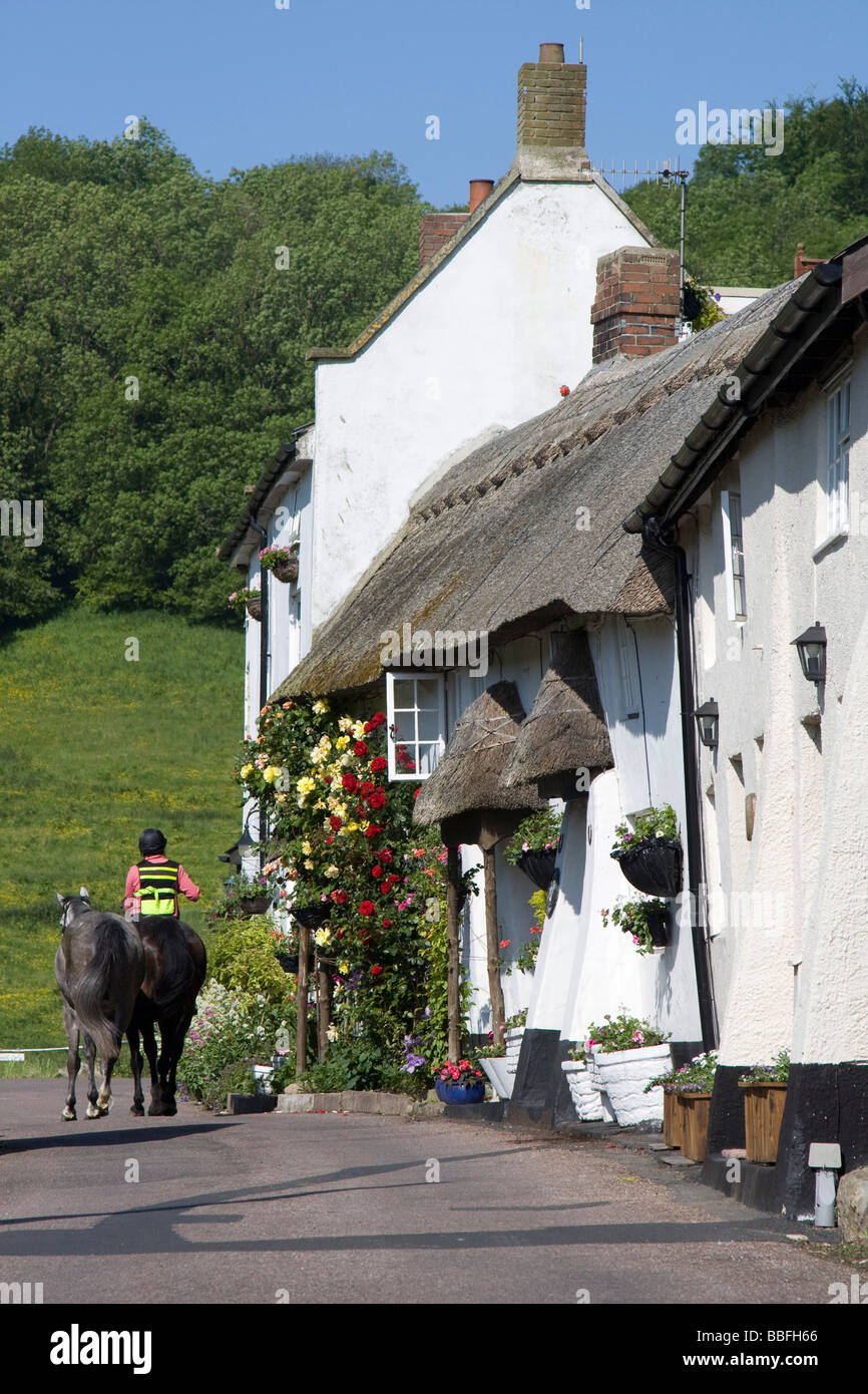 Branscombe devon village hi-res stock photography and images - Alamy
