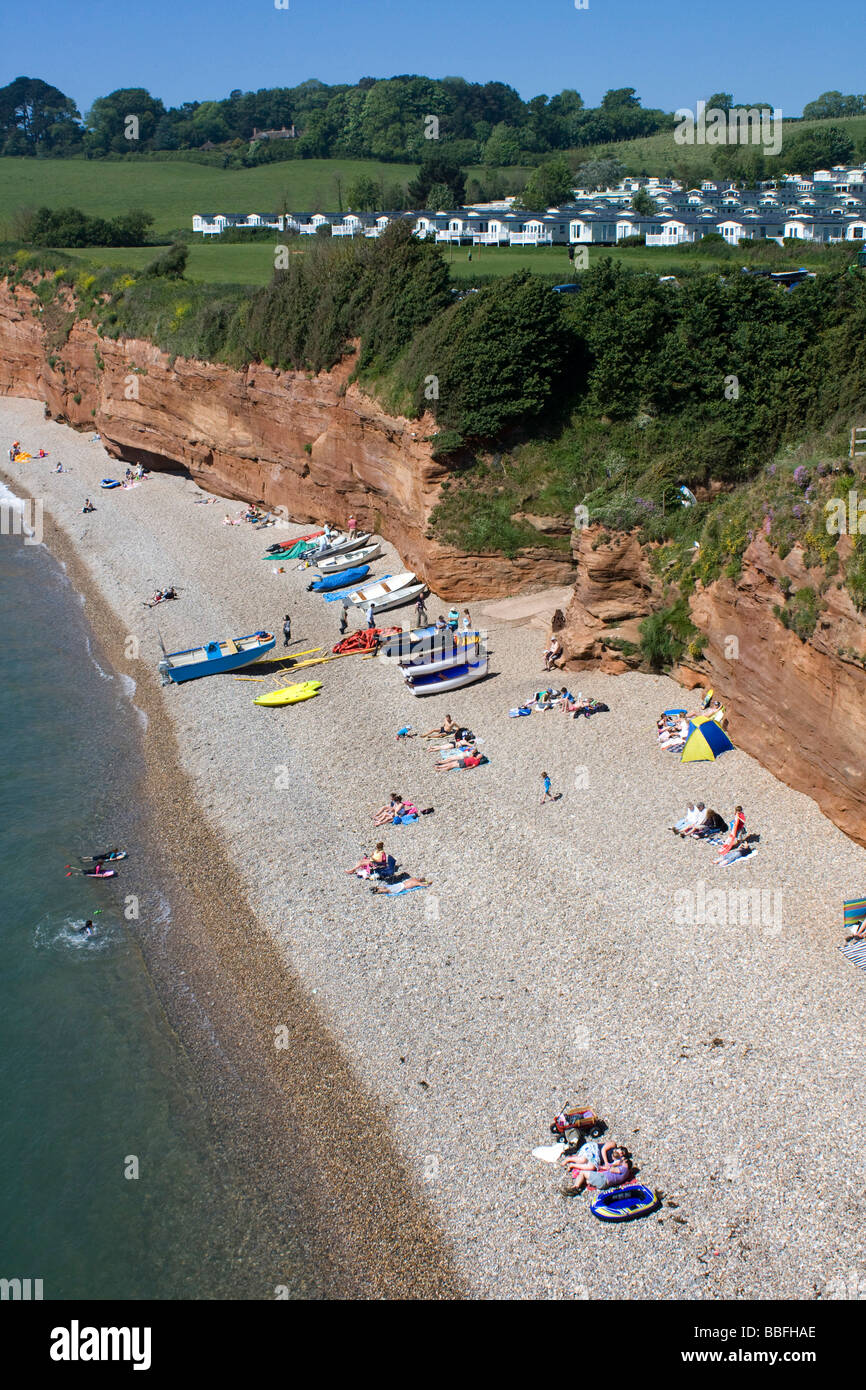 Ladram bay cliff stacks devon hi-res stock photography and images - Alamy