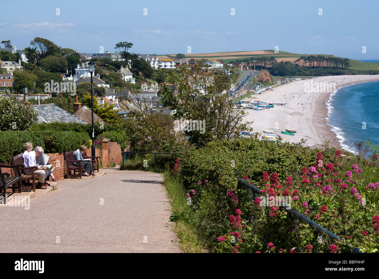 budleigh salterton south devon england uk gb Stock Photo - Alamy