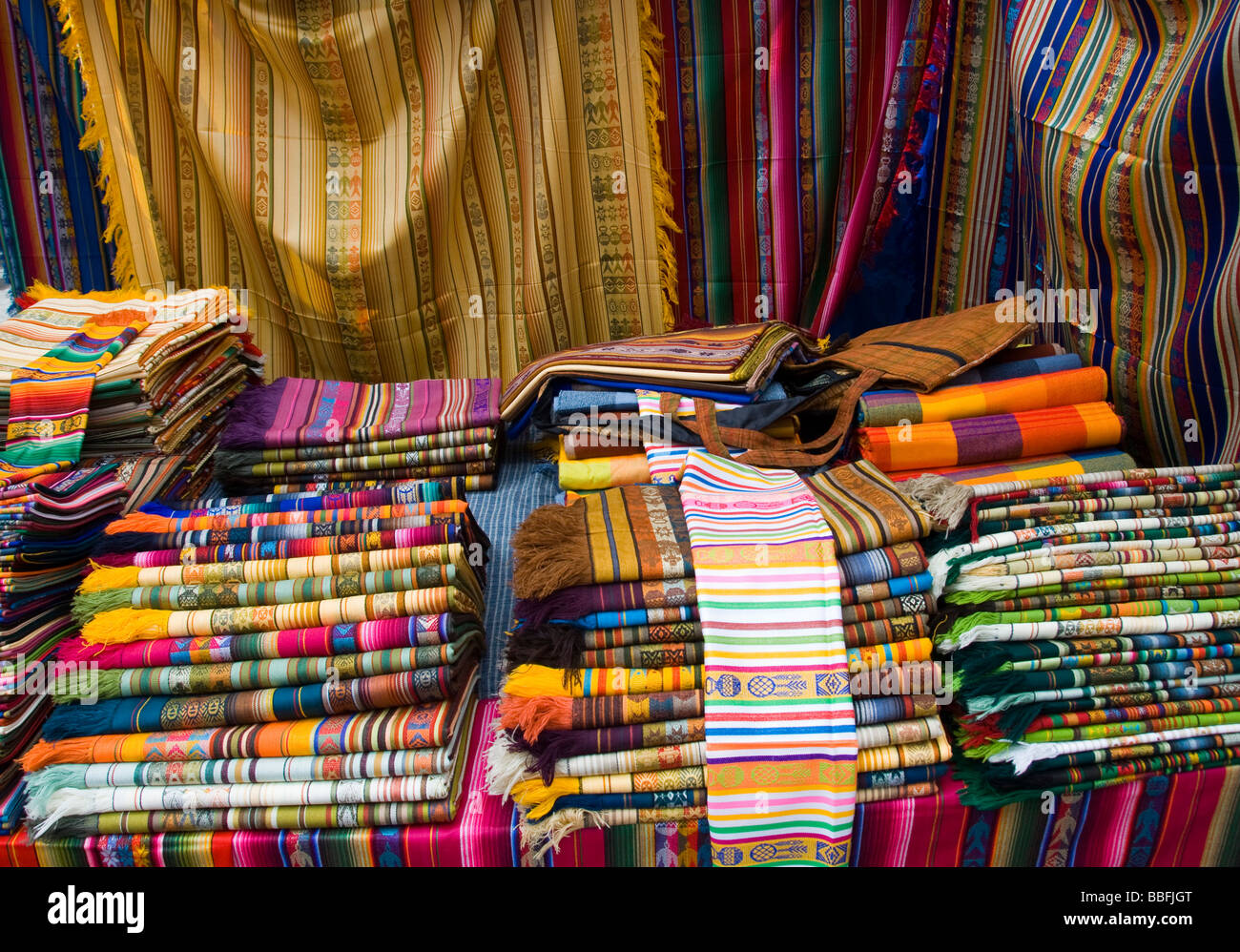 Ecuador textiles hi-res stock photography and images - Alamy