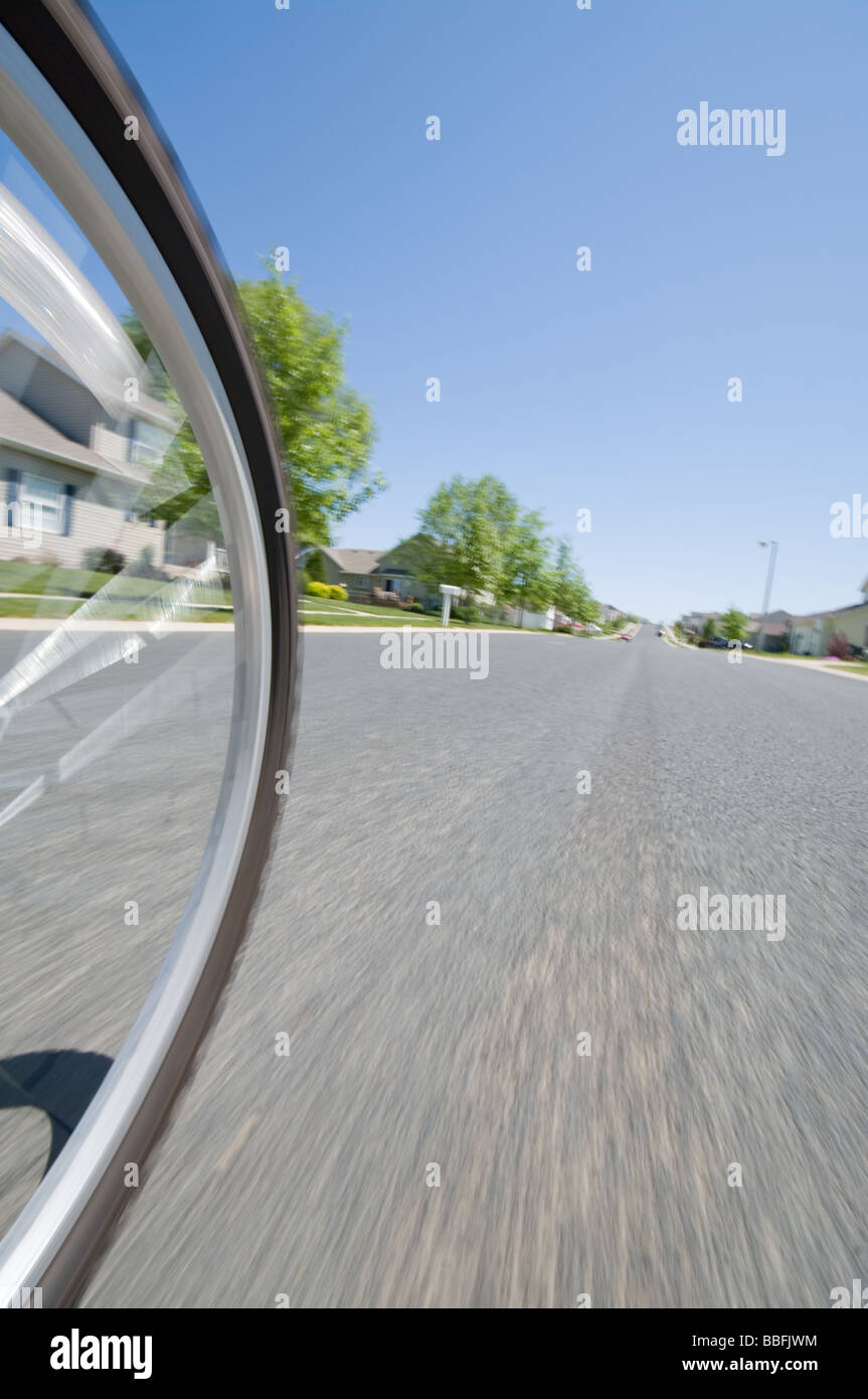 Low angle bicycle on trail hi-res stock photography and images - Alamy