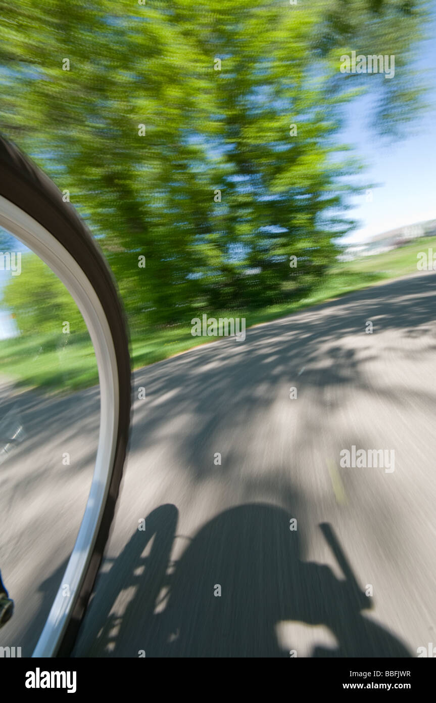Low angle bicycle on trail hi-res stock photography and images - Alamy