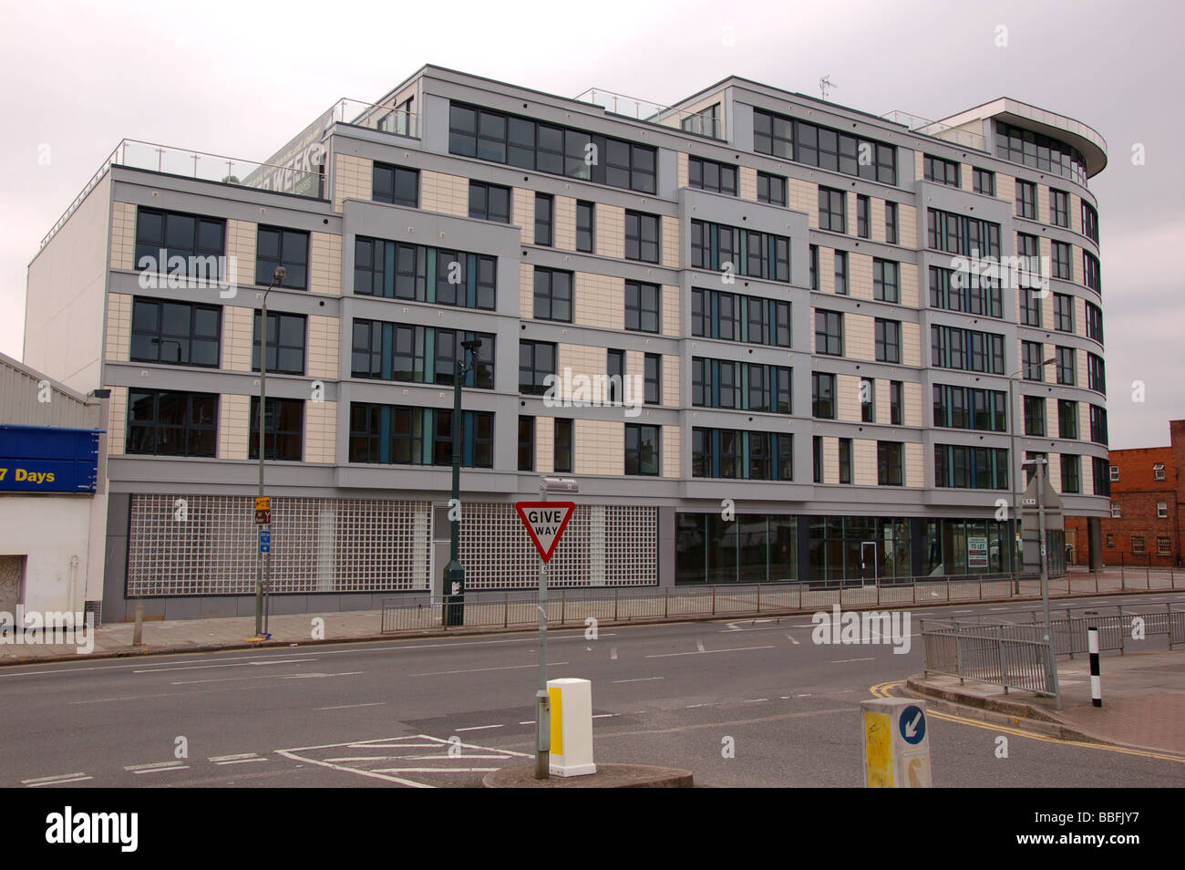 A new building on the Edgware rd, Colindale, London, England, Uk Stock ...