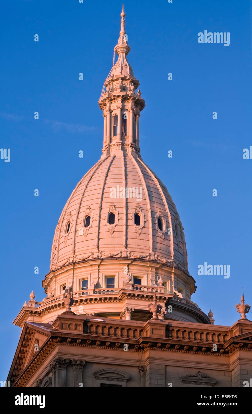 State Capitol of Michigan Stock Photo - Alamy