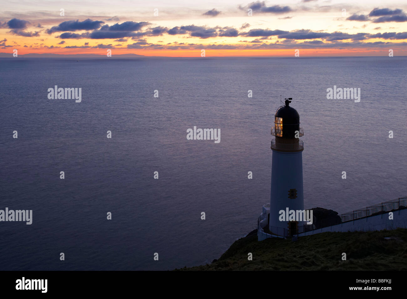 Maughold Lighthouse Isle Of Man Stock Photo - Alamy