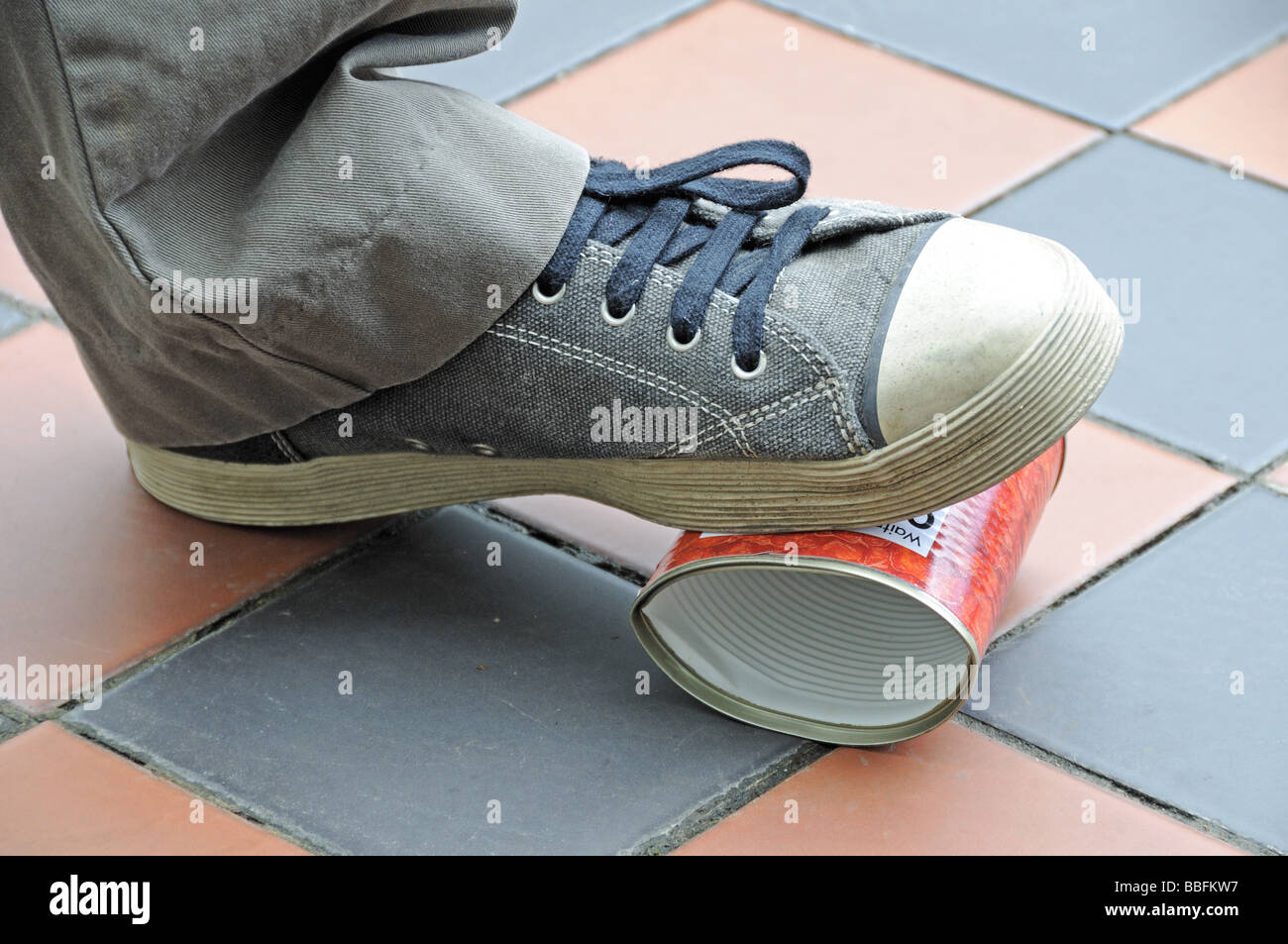 Crushing foot hi-res stock photography and images - Alamy