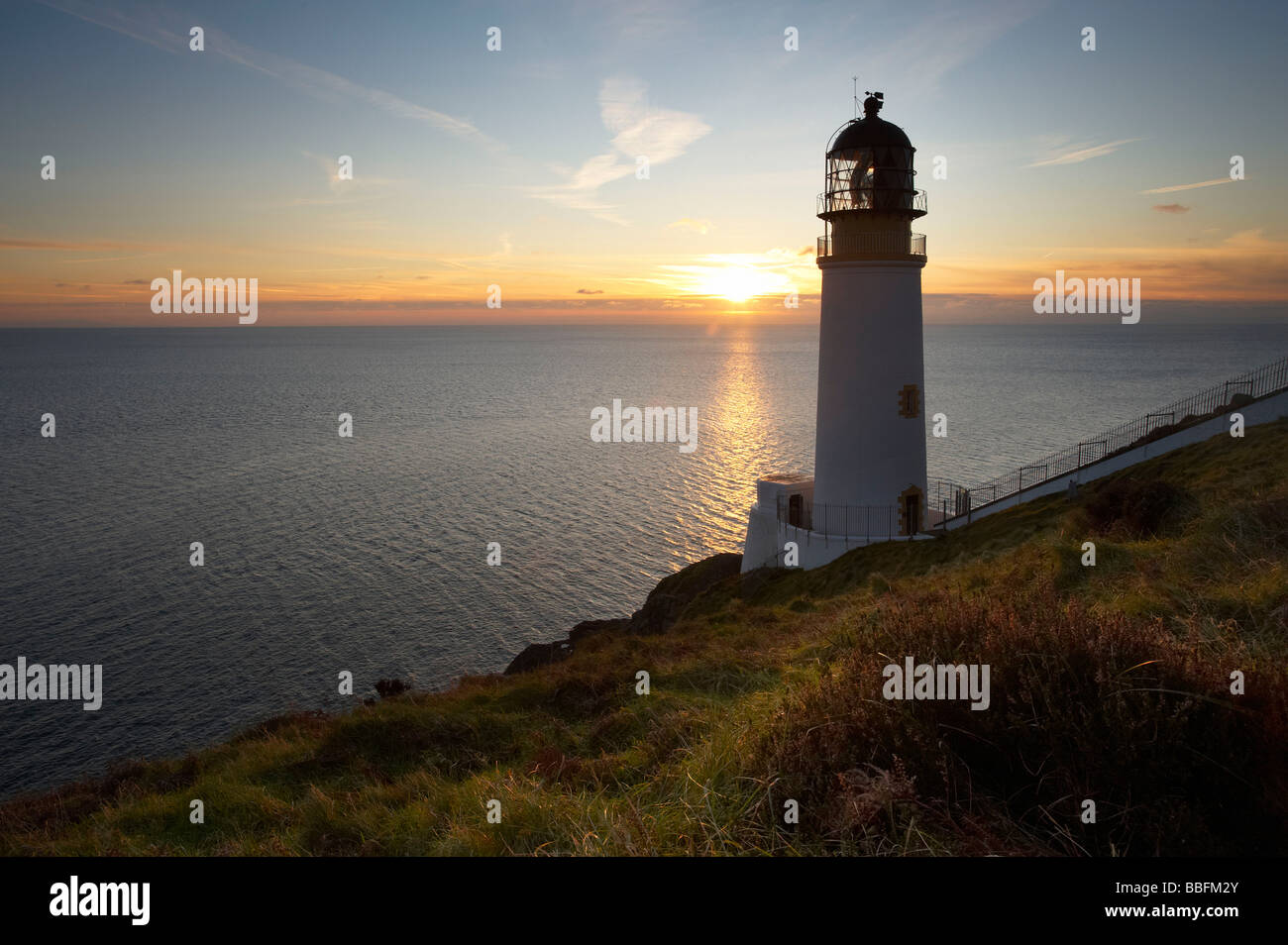 Maughold Lighthouse Isle Of Man Stock Photo - Alamy