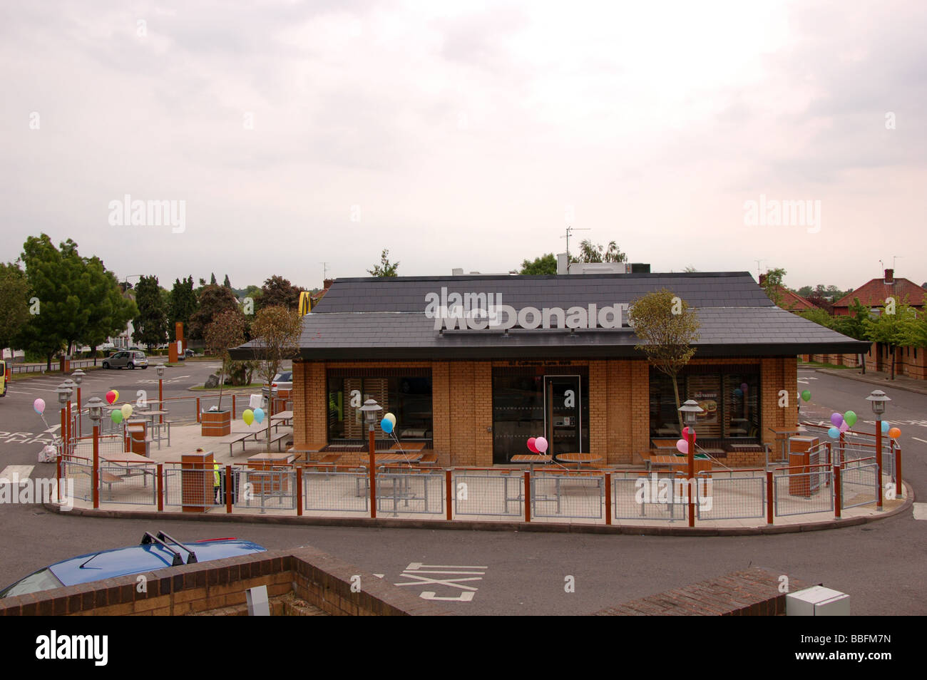 McDonald's in Colindale, London, England, Uk Stock Photo - Alamy