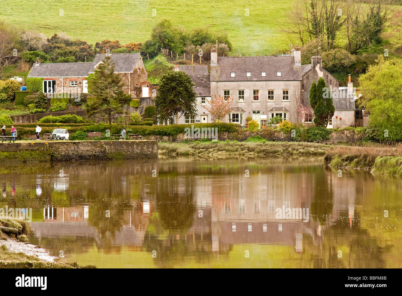 Pembrokeshire Cresswell Quay Stock Photo - Alamy