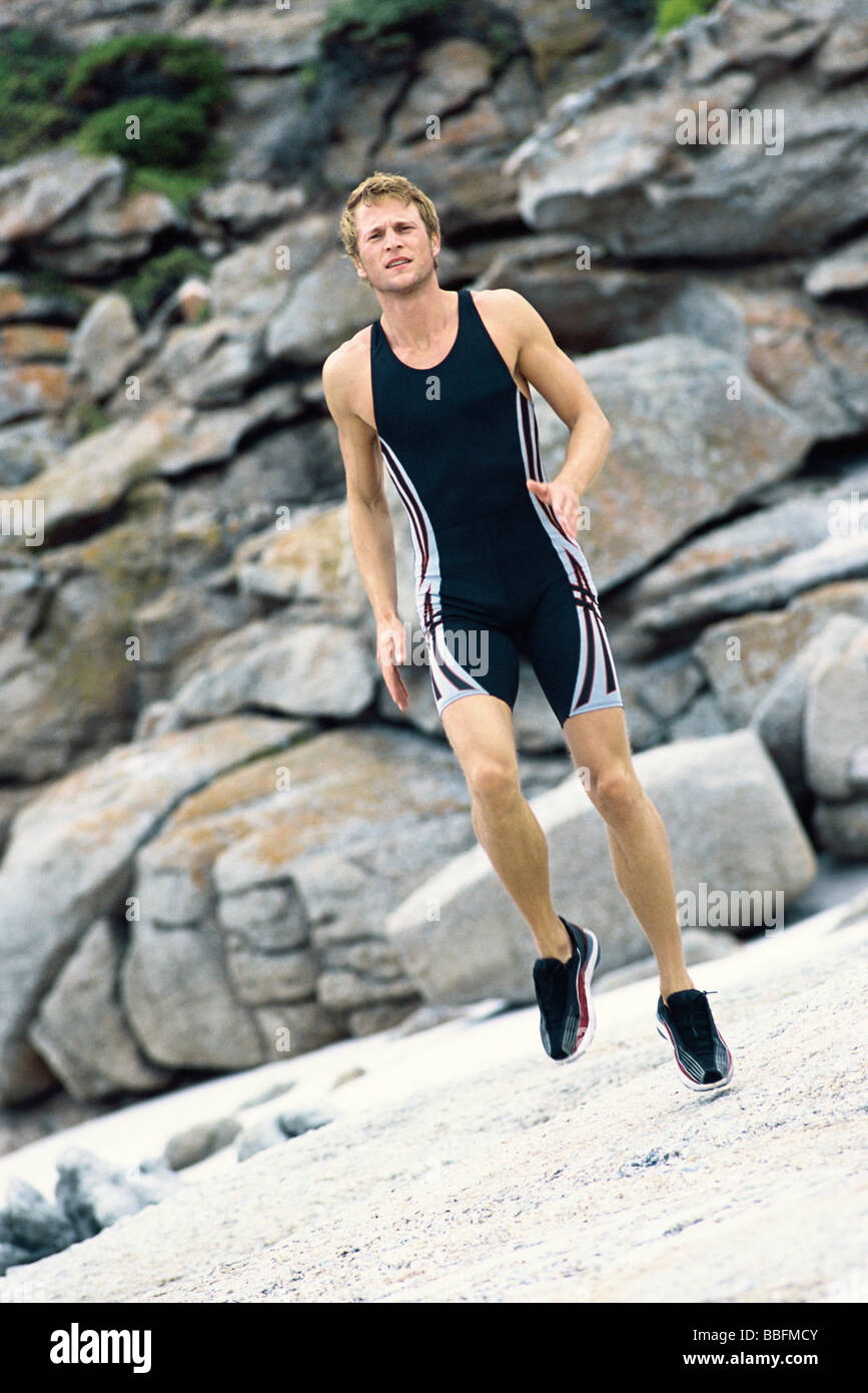 Running in place hi-res stock photography and images - Alamy