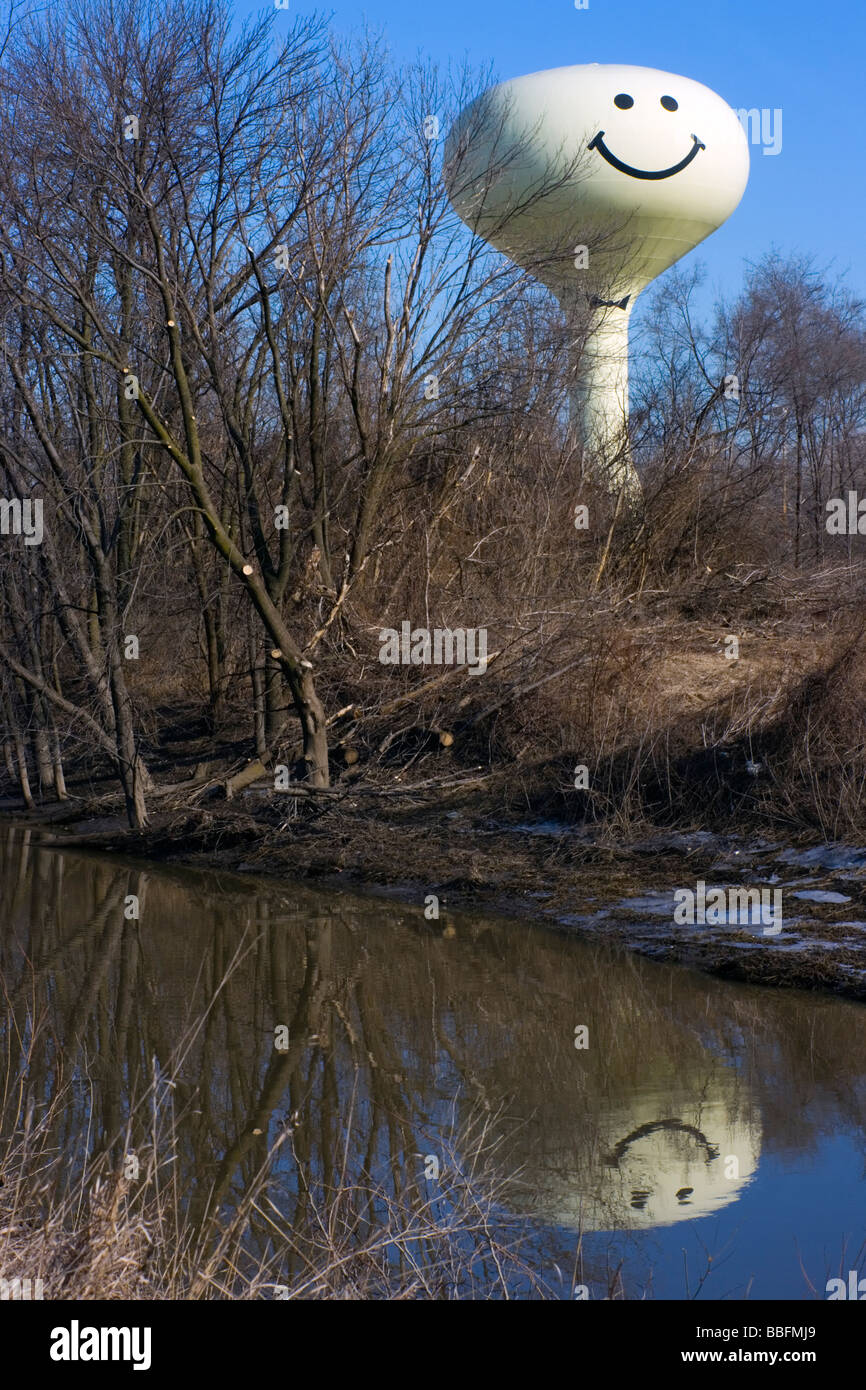 Smiling Water Tower Stock Photo - Alamy