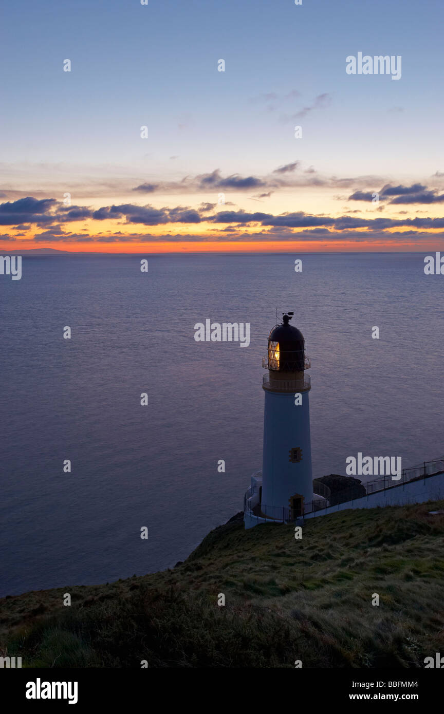 Maughold Lighthouse Isle Of Man Stock Photo - Alamy