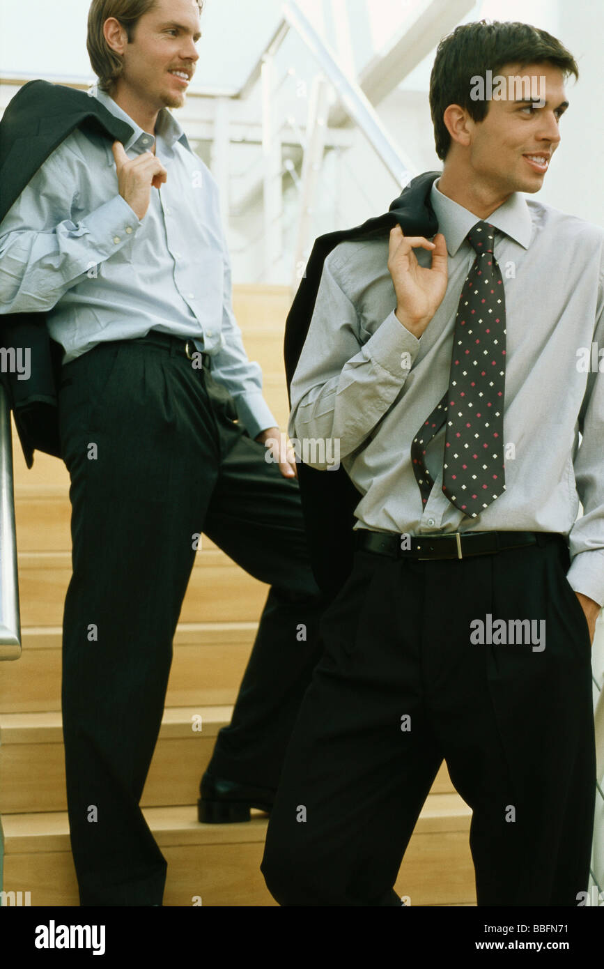 Man carrying jacket over shoulder hi-res stock photography and images ...