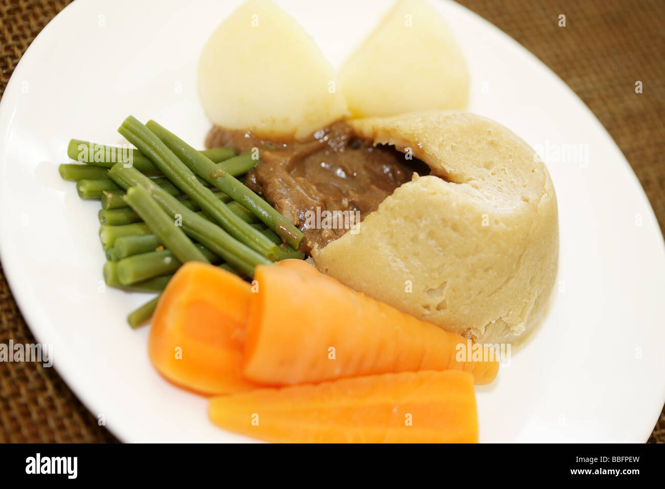 Beef suet pudding hi-res stock photography and images - Alamy