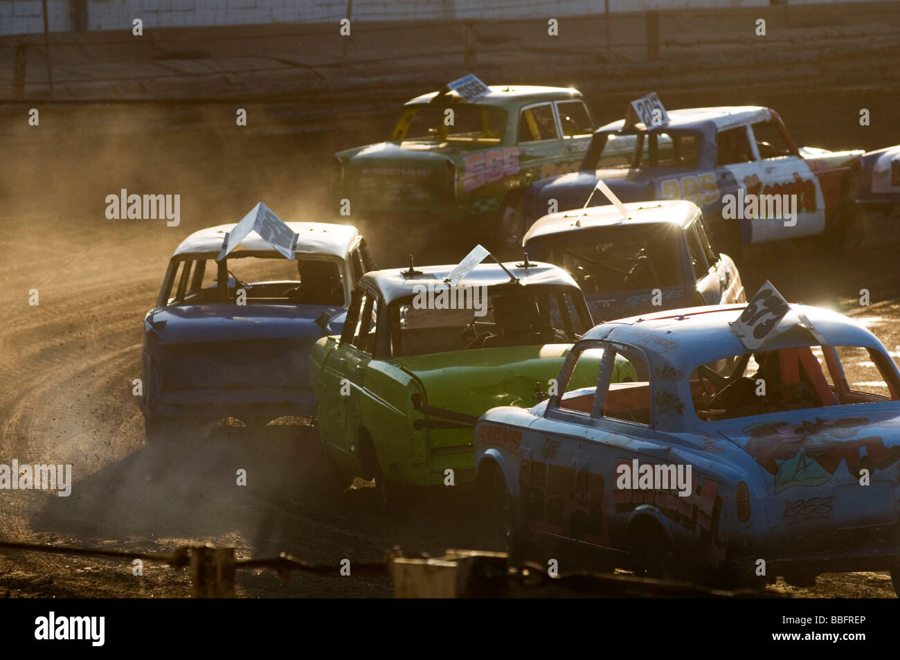 Banger race racing stock car stockcar hi-res stock photography and ...