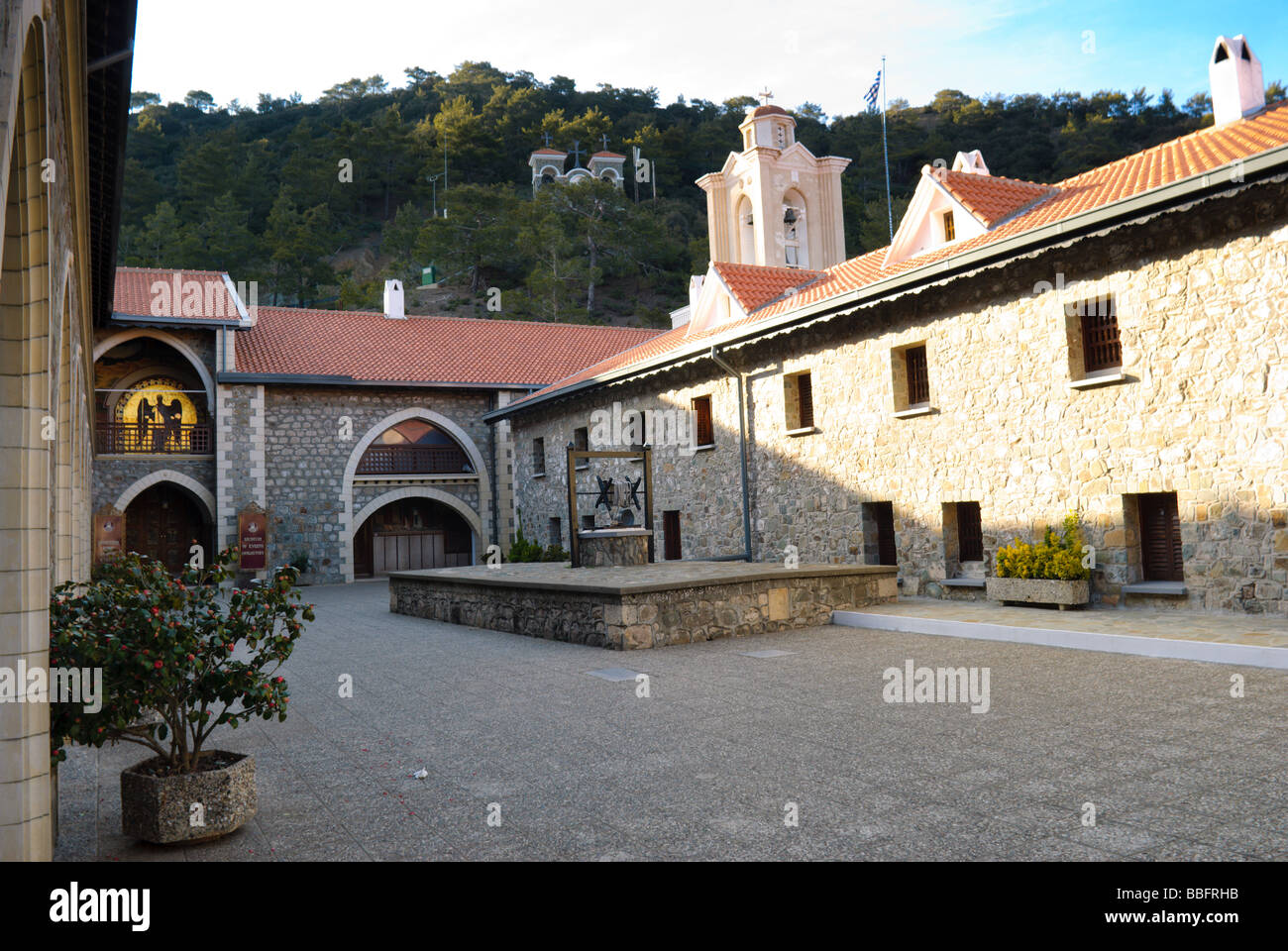 Cyprus Kykkos Monastery, Troodos Mountains Stock Photo - Alamy
