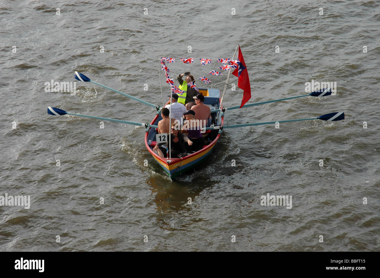 The Thames Great River Race Stock Photo - Alamy